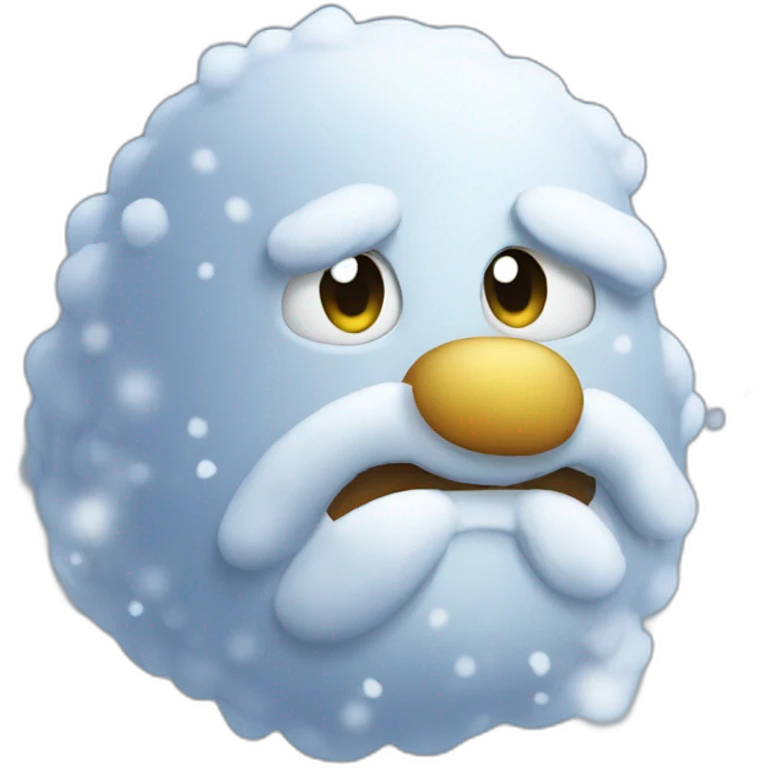 Discord with snow emoji | AI Emoji Generator