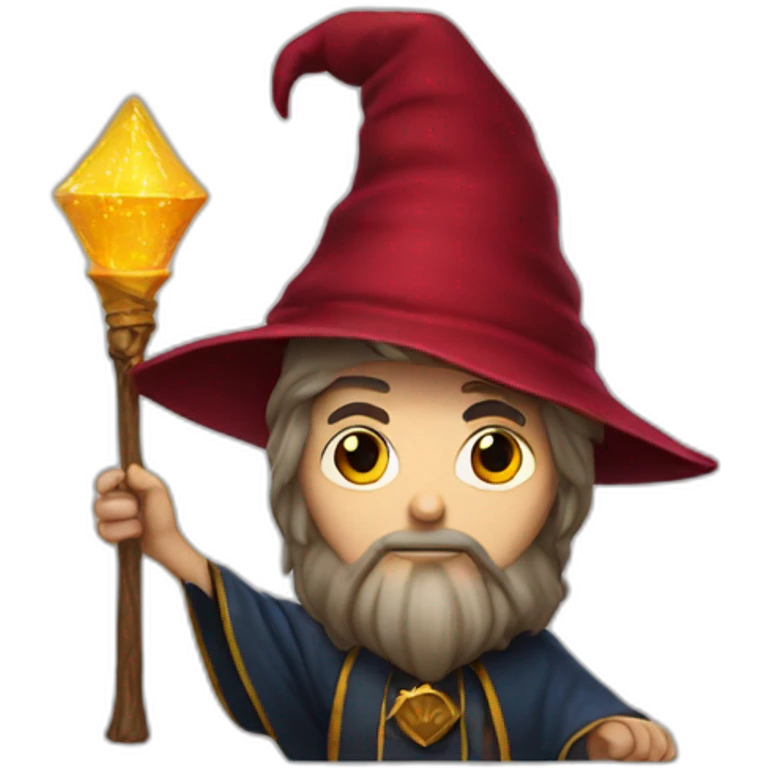 wizard with fez emoji | AI Emoji Generator