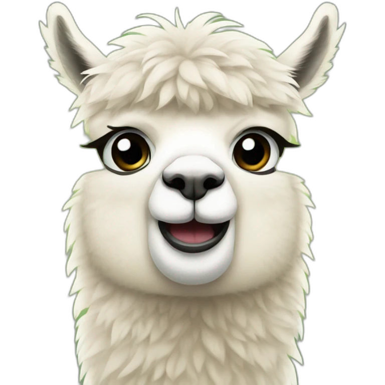 alpaca crying tears emoji | AI Emoji Generator