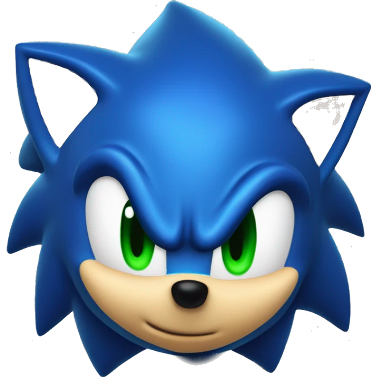 Sonic the Hedgehog,a blue hedgehog with green eyes and blue fur he has ...