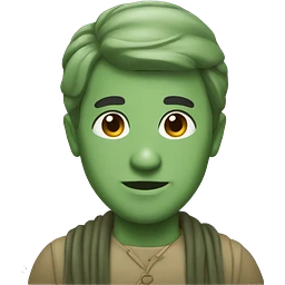 Sage green bow collar emoji | AI Emoji Generator