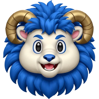 L.a. rams mascot rampage emoji | AI Emoji Generator
