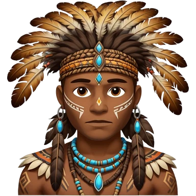 elemental tribal man emoji | AI Emoji Generator
