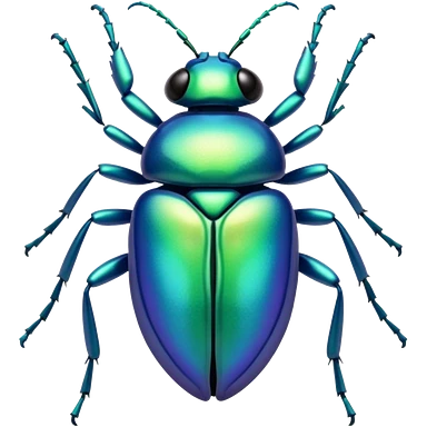 very shiny bug emoji | AI Emoji Generator