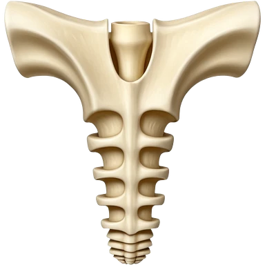 vertebra of vertebral column emoji | AI Emoji Generator