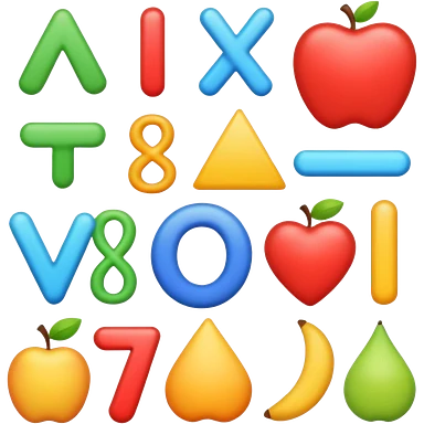 Cute math symbols emoji | AI Emoji Generator