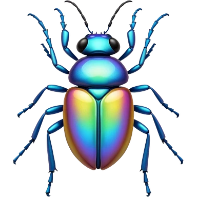 very shiny bug emoji | AI Emoji Generator