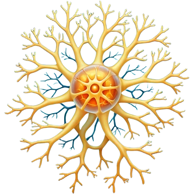 neuron with axon emoji | AI Emoji Generator