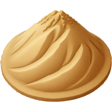 a sand themed yes emoji | AI Emoji Generator