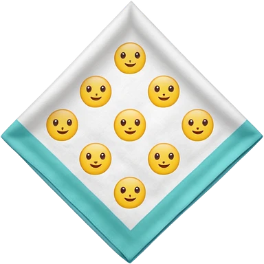 patterned napkin emoji | AI Emoji Generator