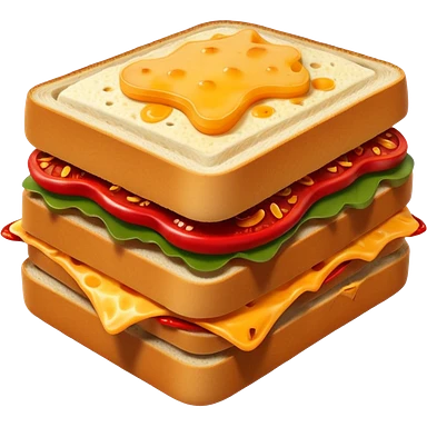 spicy sucuk sandwich object icon, toasted bread, sliced spicy sucuk ...