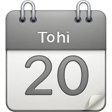 grey date calendar with number 29 emoji | AI Emoji Generator