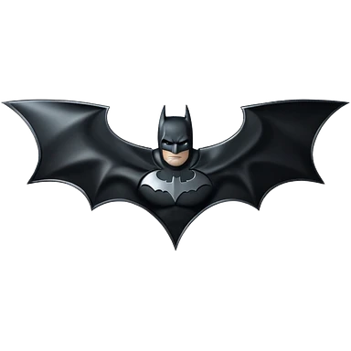 the dark knight batman symbol emoji | AI Emoji Generator