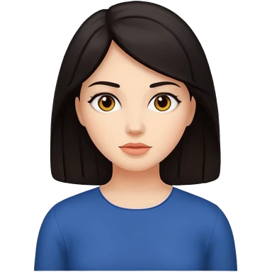 woman with dark hair emoji | AI Emoji Generator