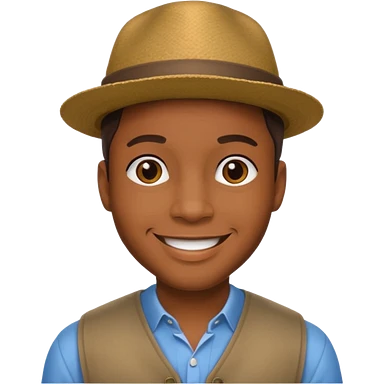 Jerome "Romeo" Jones of IMx, male rapper with brown hair emoji | AI ...