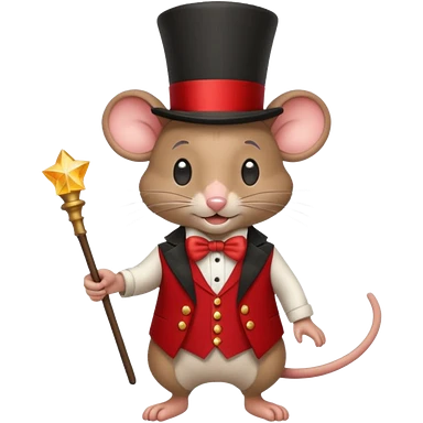 magician mouse emoji | AI Emoji Generator