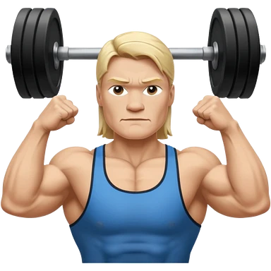 haaland with strong arms emoji | AI Emoji Generator