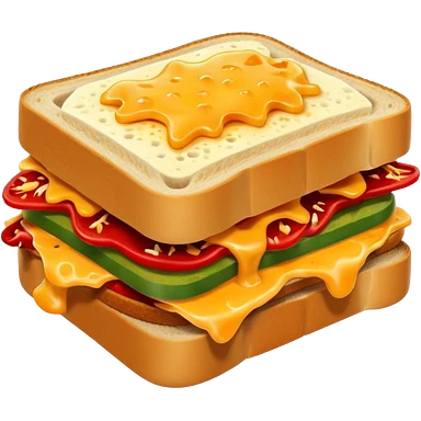 spicy sucuk sandwich object icon, toasted bread, sliced spicy sucuk ...