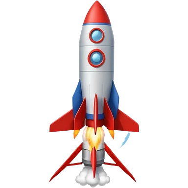 launching a rocket from a platform, with huge cloud emoji | AI Emoji ...