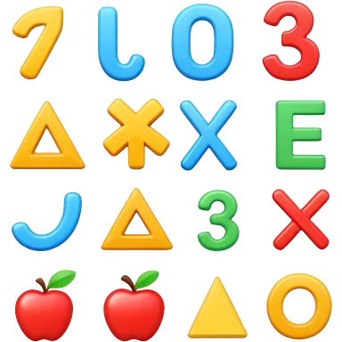 Cute math symbols emoji | AI Emoji Generator