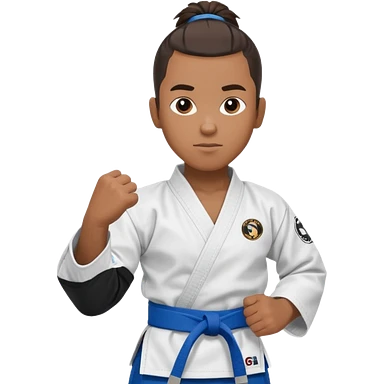 black karate instructor with pony tail afro hair and shaved bald sides ...