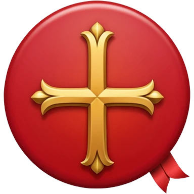 Symbol of sacrifice in berserk in red colour emoji | AI Emoji Generator
