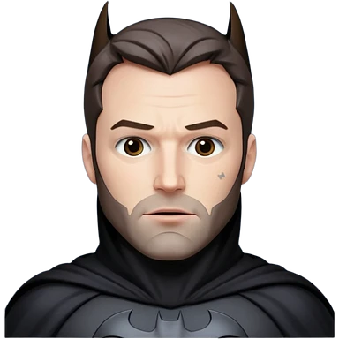 ben affleck batman emoji | AI Emoji Generator