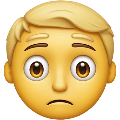 confused face emoji | AI Emoji Generator