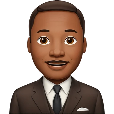 Martin Luther King Jr emoji | AI Emoji Generator