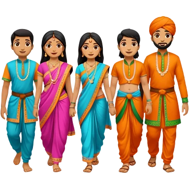 Chal chal chal from india emoji | AI Emoji Generator