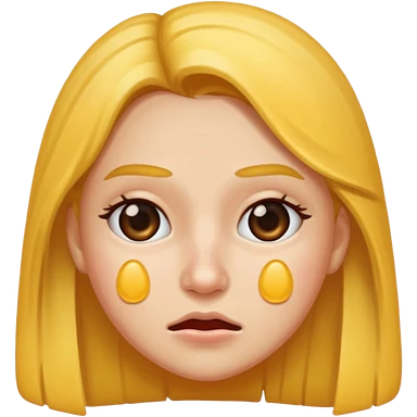 pimple faced woman emoji | AI Emoji Generator
