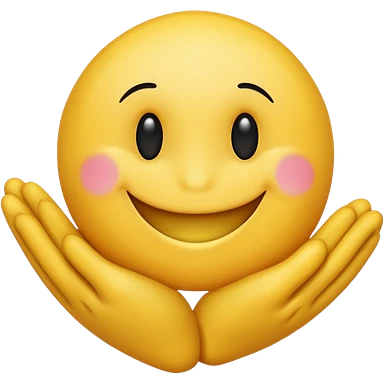 Smiley which pats in the back emoji | AI Emoji Generator
