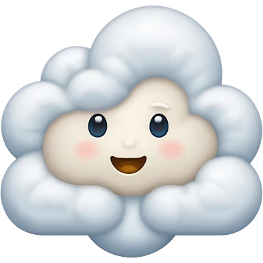 nuvem normal emoji | AI Emoji Generator