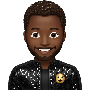 Dalvin Mr. Dalvin DeGrate from Jodeci/K-Ci & JoJo with dark brown, black sequin outfit emoji ...
