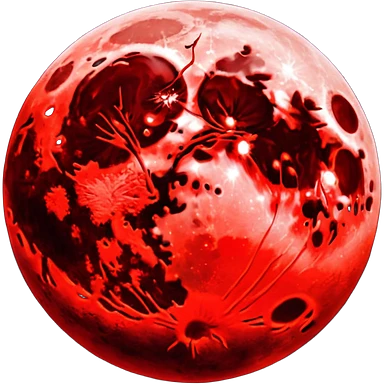 Blood moon emoji | AI Emoji Generator
