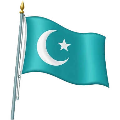 Turkuaz renginde türk bayrağı yapar mısın. Bayrak. I want to flag ...