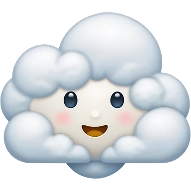nuvem normal emoji | AI Emoji Generator