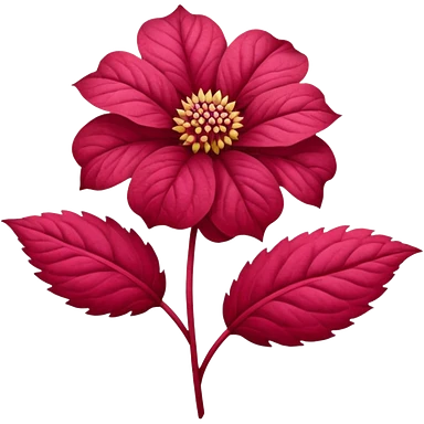 amaranth plant flower emoji | AI Emoji Generator