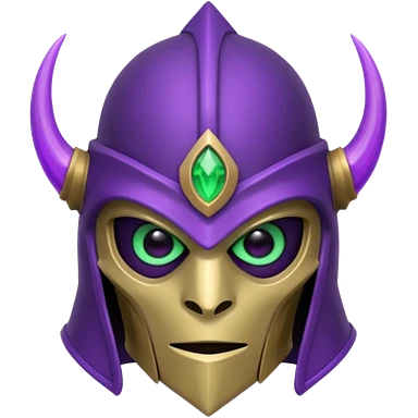 mystic knight with full face helmet and has he has red eldricth powers ...