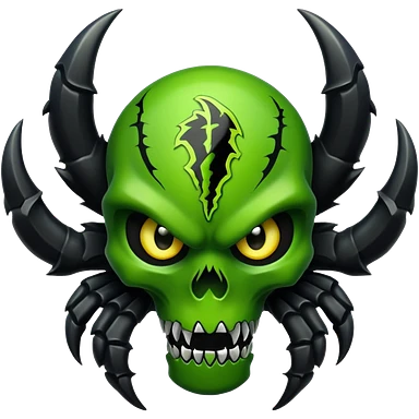 Generate logo of monster energy emoji | AI Emoji Generator