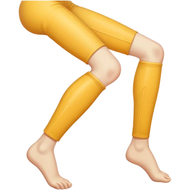 One leg upsidedown emoji | AI Emoji Generator