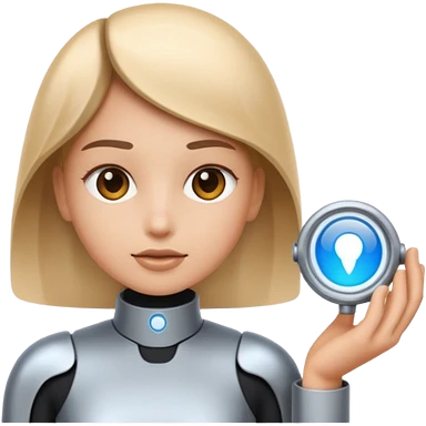 Create for me an image or emoji when an AI comes & changes the world of search engines. emoji ...