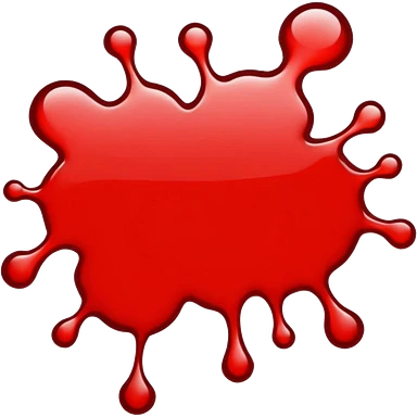 Spilled Ink Blot emoji | AI Emoji Generator