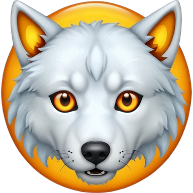 dire wolf eyes emoji | AI Emoji Generator