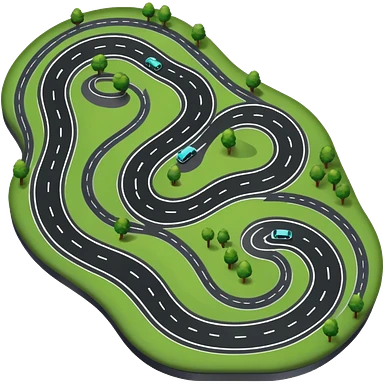 creat the nurburgring track map as a emoji emoji | AI Emoji Generator