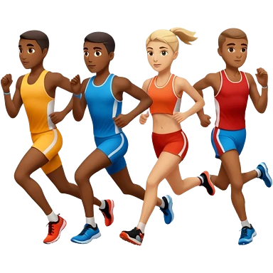 running relay emoji | AI Emoji Generator