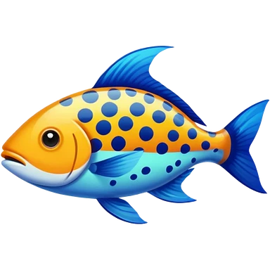 Spotted Fish emoji | AI Emoji Generator