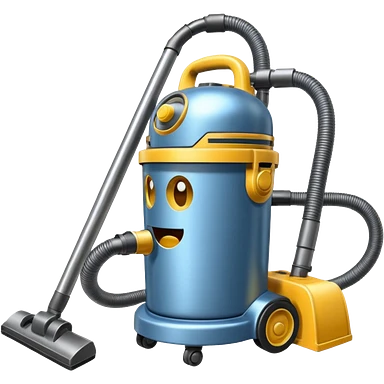 Dust extraction vacuum emoji | AI Emoji Generator