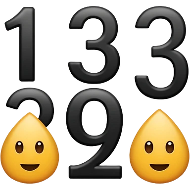number 1 2 emoji | AI Emoji Generator