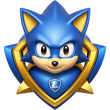 super sonic legend rank from the game rocket league the logo for it ...